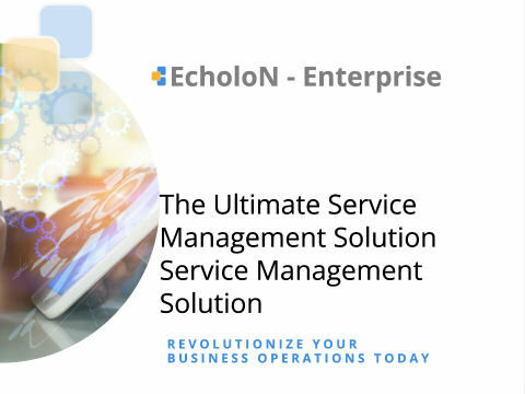 Enterprise Edition | comprehensive Service Management Software Suite